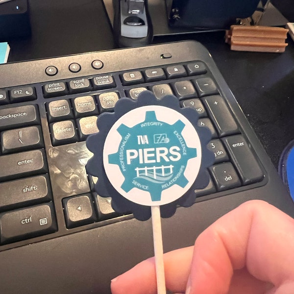 Corporate Logo Cupcake Toppers Business Logo Branded Cupcake Toppers ...