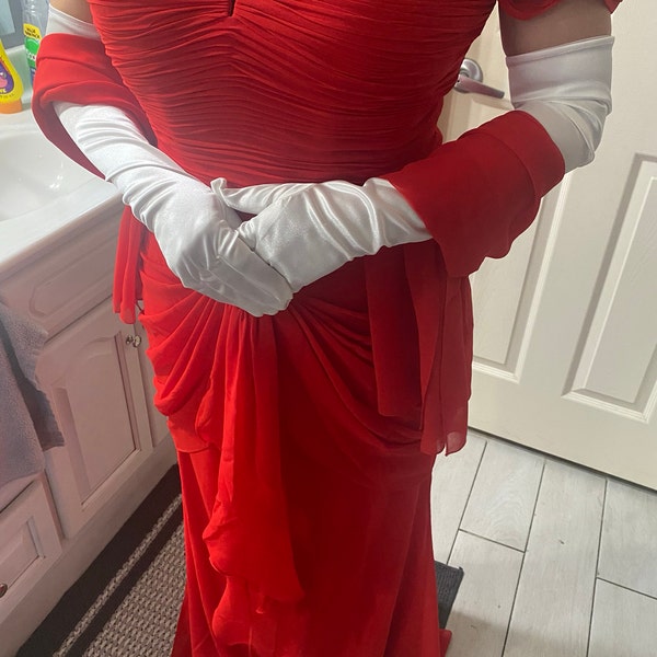 Vivian Red Dress Pretty Woman Costume - Etsy