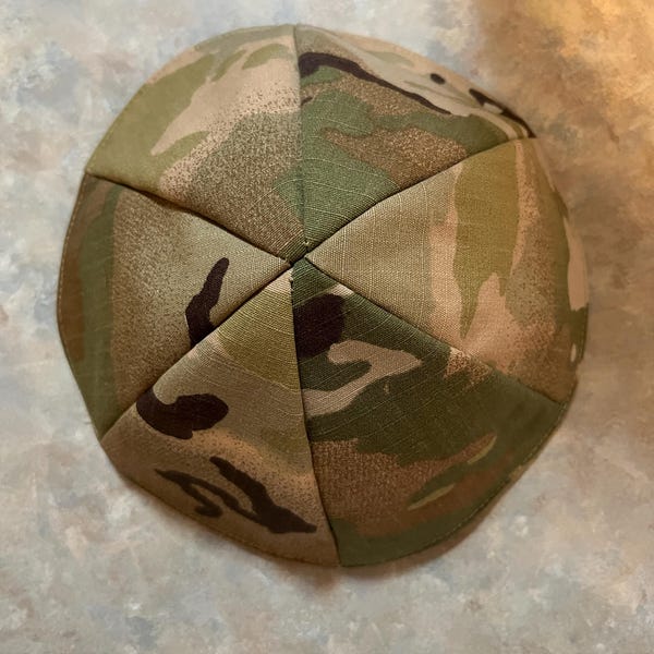 OCP Camouflage Saucer Kippah Yarmulke Military Uniform Scorpion W2 - Etsy