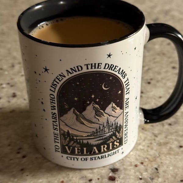 Velaris Mug, ACOTAR Cup, City of Starlight Mug, Sarah J Maas Coffee Mug ...