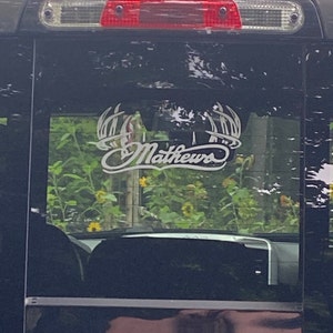 Mathews Logo Decal - Etsy