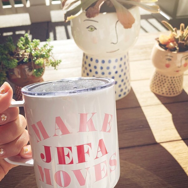 Make Jefa Moves Insulated Mug | Coffee Mug | Great Idea for Birthday ...