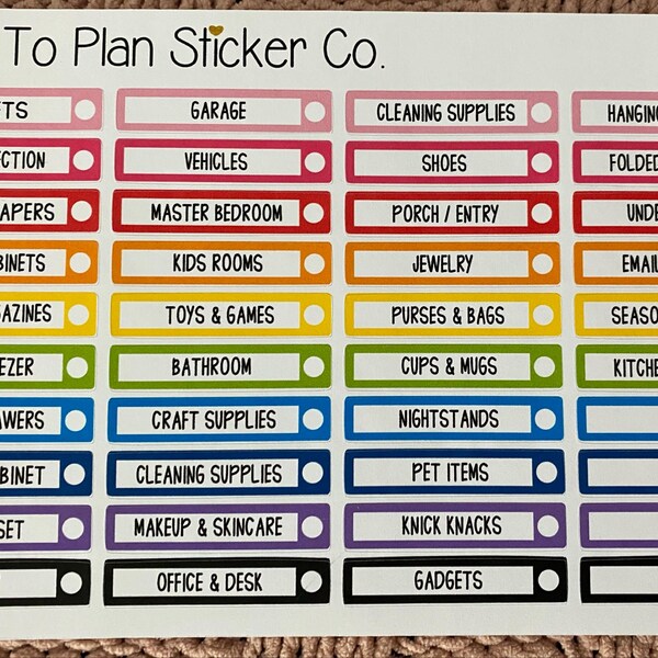 1785~~30 Day Declutter Challenge Planner Stickers. - Etsy