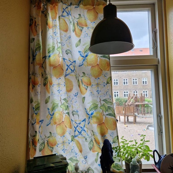 Afrocentric Living Room Drapes, African Ethnic Window Covering ...