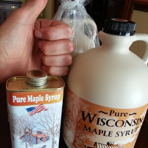 Pure Wisconsin Maple Syrup 1/2 Gallon Grade B - Etsy