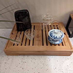 Travel Gong Fu Chinese Tea Set Bird Flower - Etsy