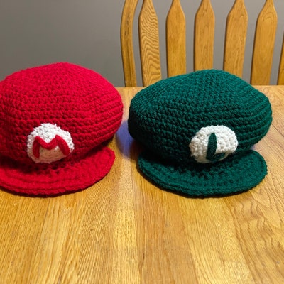 Crochet Pattern: Mario Hat NB to Adult Sizes PDF - Etsy