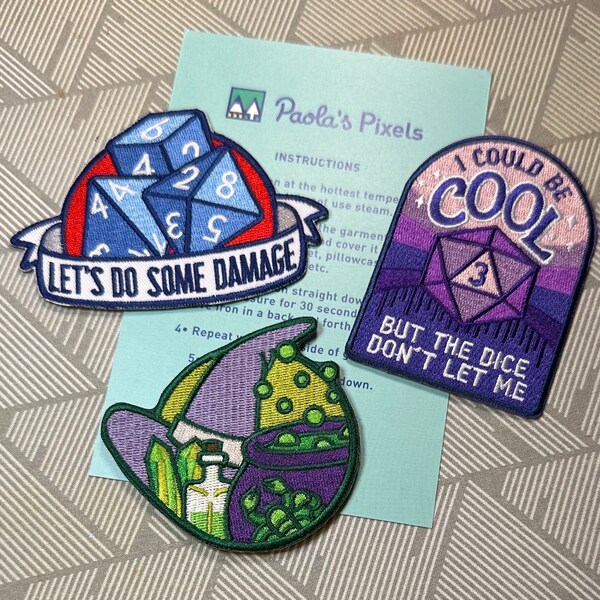 Dungeons and Dragons Patch, Dnd Damage Patch, Dungeon Master Patch ...