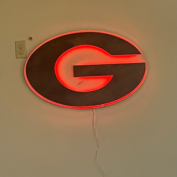 Alabama Crimson Tide Wood LED Sign Alabama Football Sign University of ...