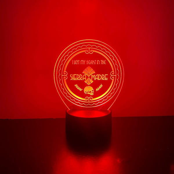 Fallout New Vegas Sierra Madre Night Light LED Lamp - Etsy