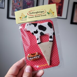 MADE TO ORDER Ceramic Dachshund Magnet Fridge Magnet Dog Mom | Etsy