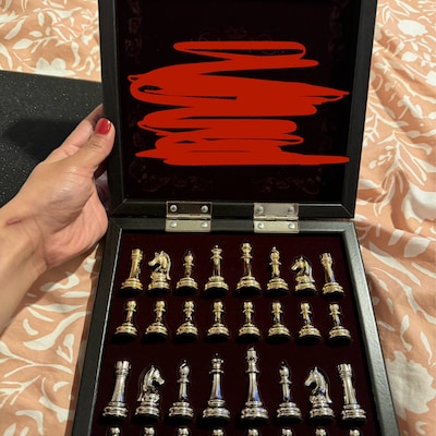 Vip Chess Set Anniversary Gifts for Him Personalized Anniversary Gifts ...