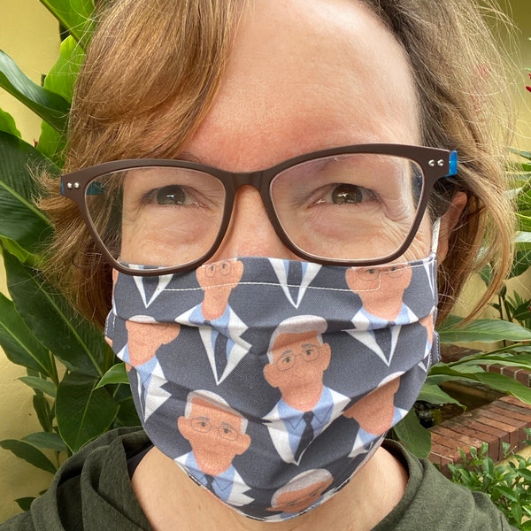 Face Mask - Reversible Japanese Origami Crane Fabric and Japanese ...