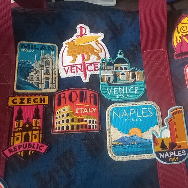 Venice Italy (A) Embroidered Patch - Etsy