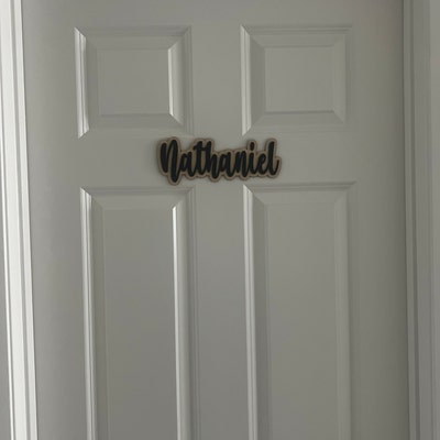Personalized Kids Door Sign, Kids Door Name Sign, Nursery Wall Name ...