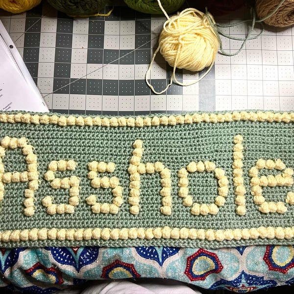 Crochet Pattern//swear Blanket// Bobble Stitch//graph and WRITTEN - Etsy