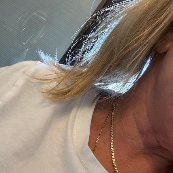 Double Cuban Link Chain 14K Yellow Real Gold 3mm 3.7mm 4.5mm Thick ...