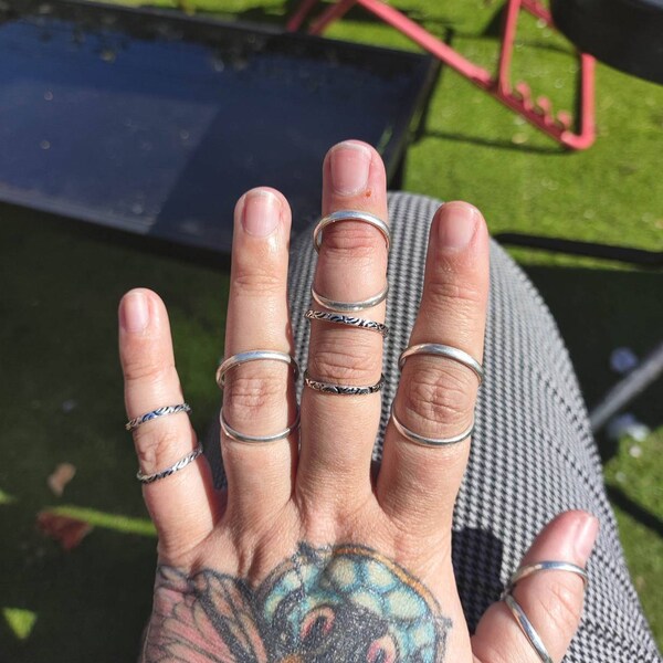 Spiral Splint Ring, Adjustable Splint Ring, 925 Sterling Silver PIP DIP ...