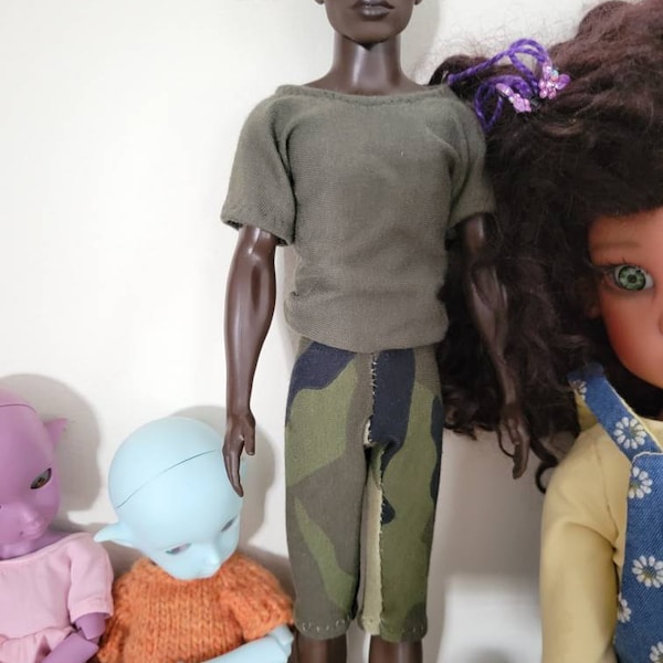 PDF Sewing Pattern for 9” Fashion Dolls Clothes “basic Favourites #57 ...