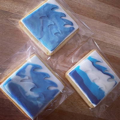 Sea Shell Cookie Cutter & Fondant Stamp, Debosser, Cookie Stamp, Shell ...