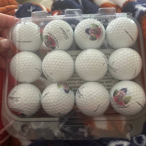 Jack-o-lantern Halloween Golf Balls - Etsy