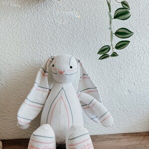Plush Bunny From YOUR Baby's Hospital Receiving Blanket - Etsy