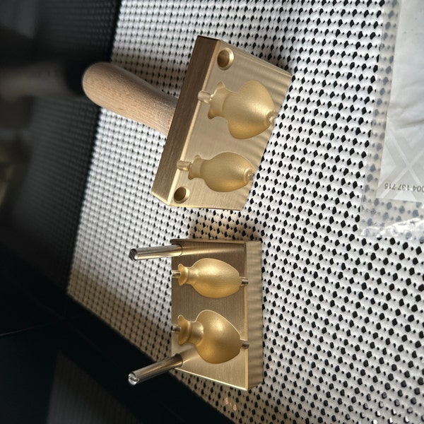 Bead Press With Flower Moulds, Model No. 1 - Etsy