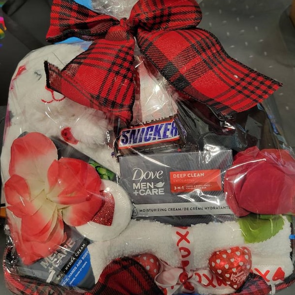 Men's Boyfriend Husband Birthday Dove Bath Body Spa Tool Box Car Wash ...