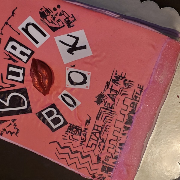 Burn Book Cover Logo Lips SVG PNG | Burn Book Svg, Burn Book Png, Burn ...