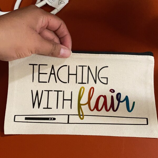 Teaching With Flair - Teacher Appreciation - Digital - SVG - PNG - Etsy