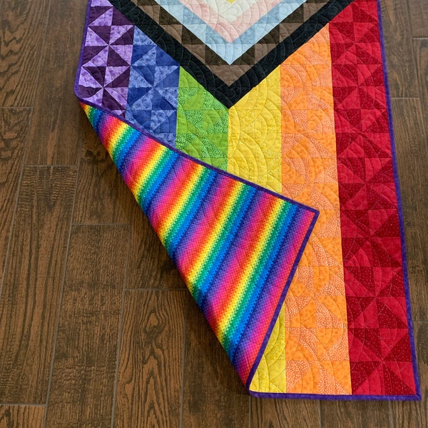 Intersex-inclusive Pride Flag Quilt Pattern - Etsy