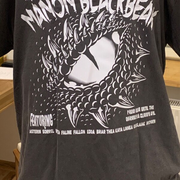 LICENSED, Comfort Colors, Manon Blackbeak, Throne of Glass Shirt, Sarah ...