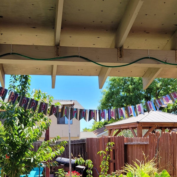 Boba Birthday Banner,boba Tea,3d Banner,milk Tea,pearl Tea,bubble Tea ...