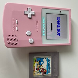 The Latest Tech Gameboy Color GBC Black Shell logo Color Can - Etsy