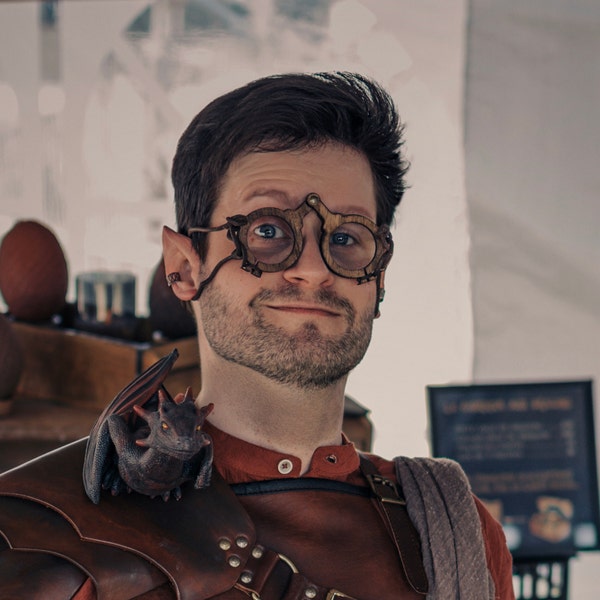Vintage Inspired Alchemist Spectacles Medieval LARP Steampunk Eyewear ...