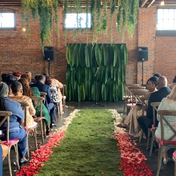 Moss Runner 4'X20' Carpet Moss Table Runner,garden Wedding Decorations ...