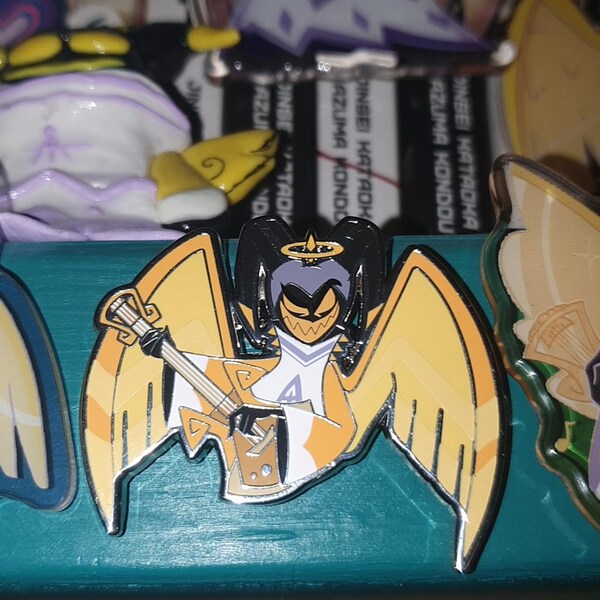 Adam- First Man and Exorcist- 2" Enamel Pin (please Read Description ...