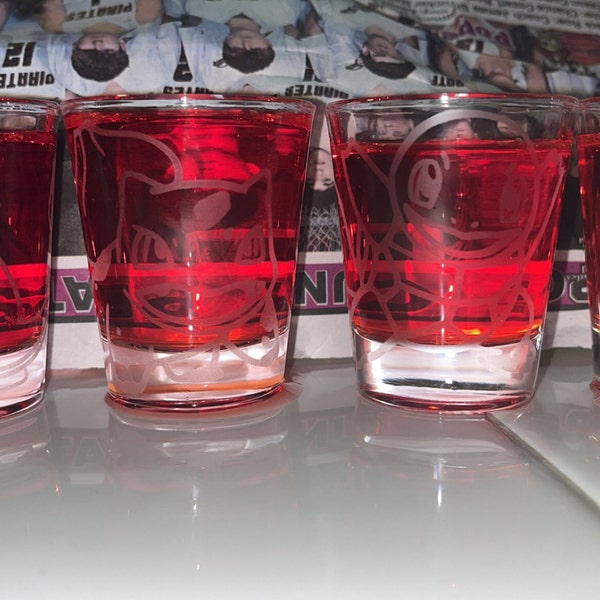 Earthbound Etched Shot Glass Ness Fan Art - Etsy