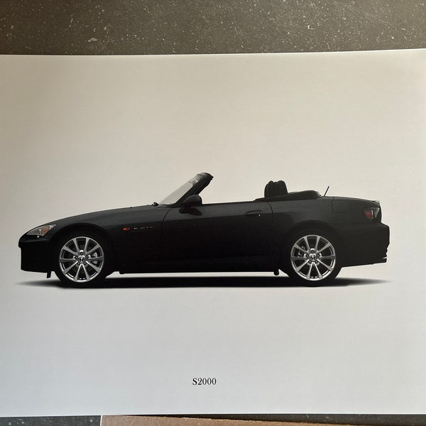 Acura Integra (DC2) Type R Sketched Wall Art - Multi-colour Automotive ...