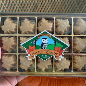 Maple Candy - Gold Gift Box of 15 Maple Leaf Candies - Free Shipping - Etsy
