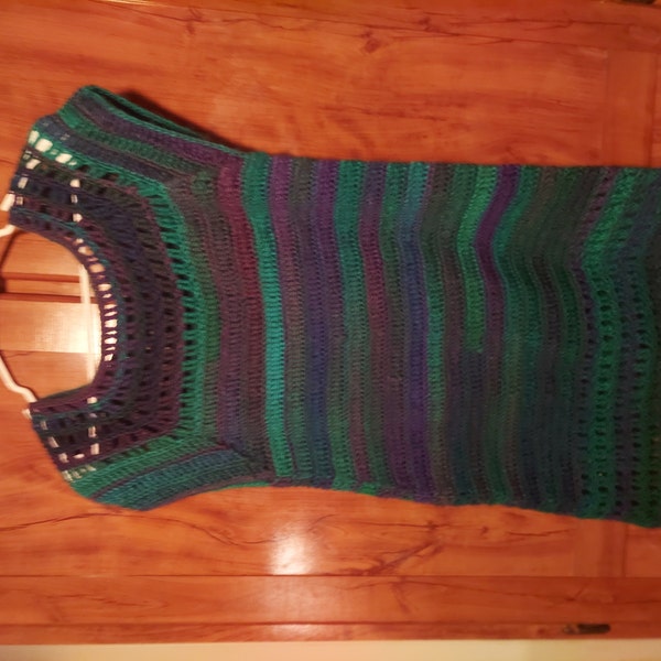 How to Crochet OPEN SQUARE YOKES - Detailed Tutorial With Step by Step ...