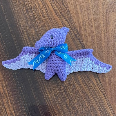 Cute Bat Keychain Handmade Crochet Amigurumi Keychain - Etsy