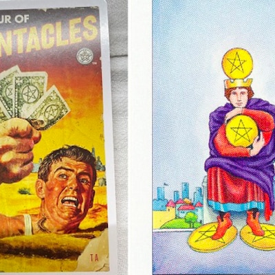 The Pulp Tarot Full Tarot Deck - Etsy