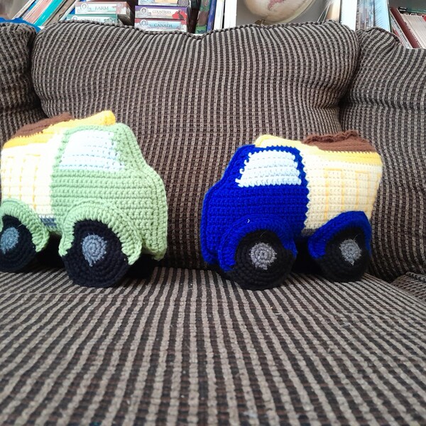 Dump Truck PDF Crochet Pattern - Etsy