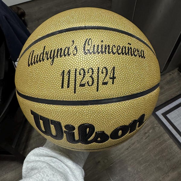 Customized Personalized Wilson Evolution Basketball Indoor Size 29.5 ...