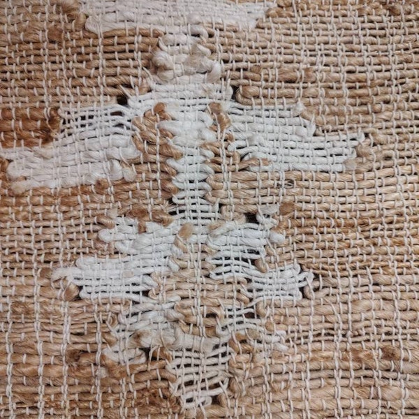 Jute Runner Rug Natural Jute Runner Rug, Indian Handwoven Jute Rug ...