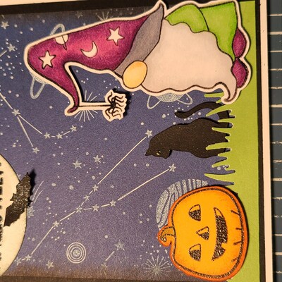 DIY Card Kit-primitive Santa Card Kit, Christmas Santa Card Kit, Father ...