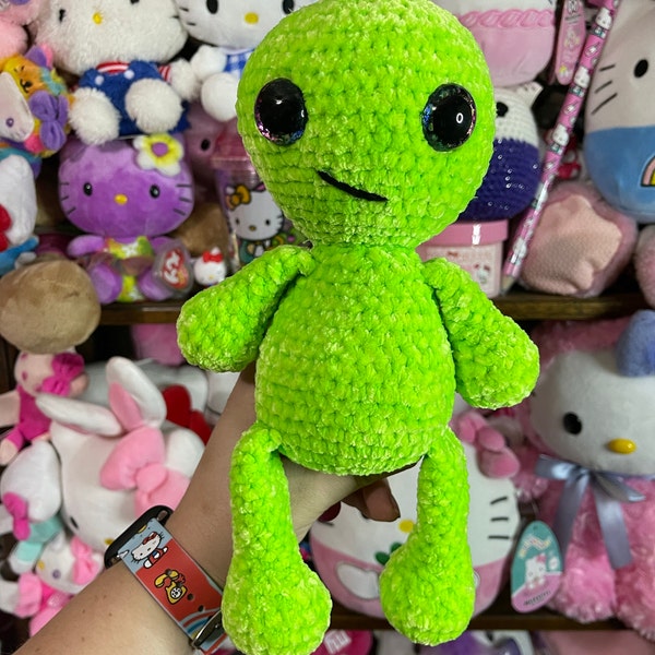 Relyat the No Sew Alien Crochet Pattern - Etsy
