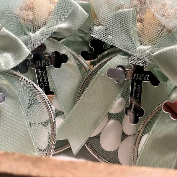 Custom Gold Baptism Favor Tag for Boy and Girl , Christening Gift Tag ...