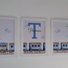 Choo Choo Train Set of 3 Unframed Personalised Name Poster Print ...
